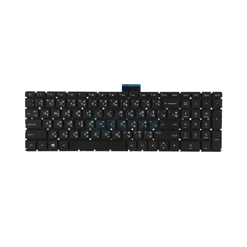 Keyboard HP 15-BS (Black) 'PowerMax' (สกรีนไทย-อังกฤษ)
