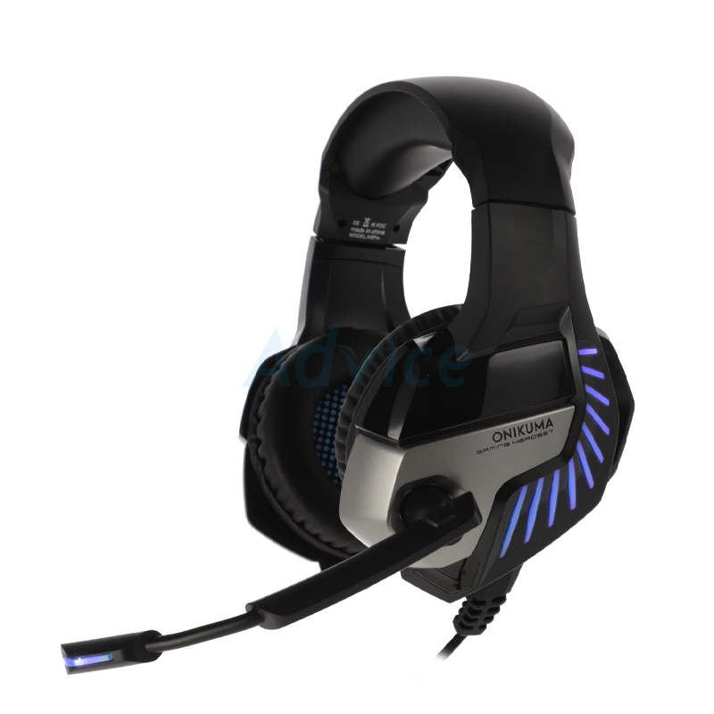 HEADSET (7.1) ONIKUMA K5 PRO (BLACK/BLUE)