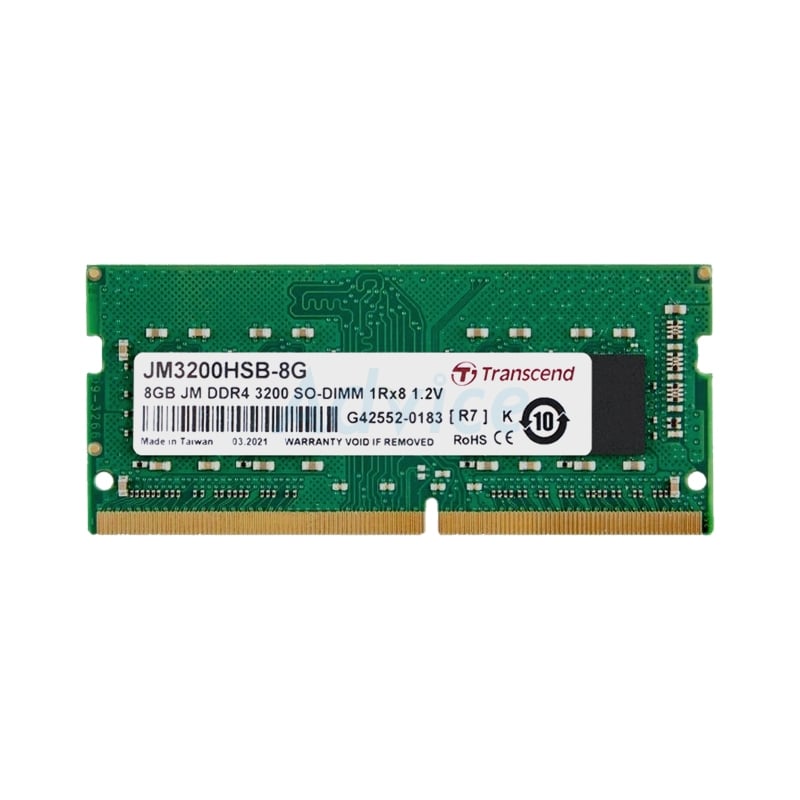 Note Book DDR4(3200) 8GB Transcend (TCN-JM3200HSB-8G) | Advice จ. ...