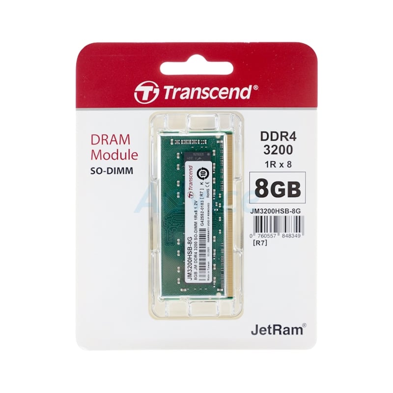 Note Book DDR4(3200) 8GB Transcend (TCN-JM3200HSB-8G) | Advice จ.ชุมพร ...
