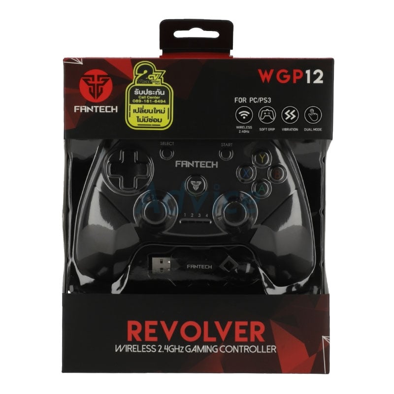 Controller Wireless FANTECH (WGP-12) Black