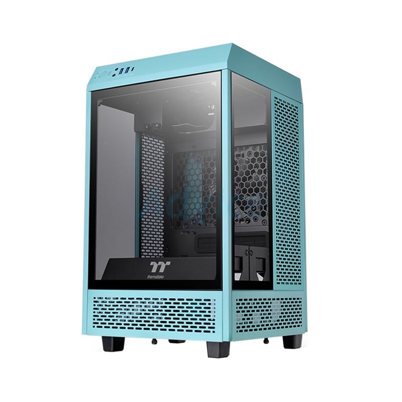 Mini-ITX (NP) ThermalTake The Tower 100 (TURQUOISE,CA-1R3-00SBWN-00)