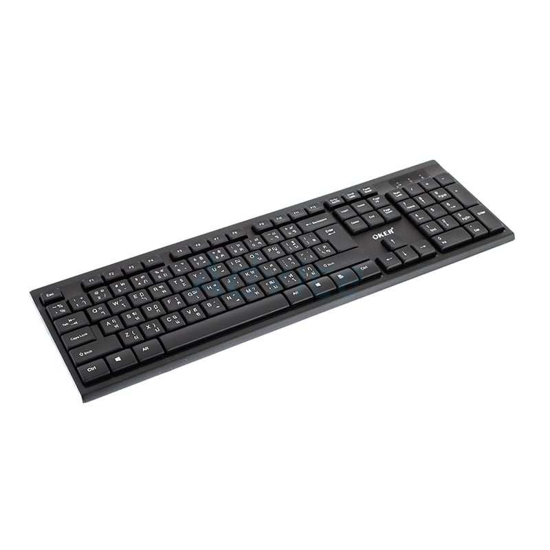 WIRELESS KEYBOARD OKER K-199 BLACK