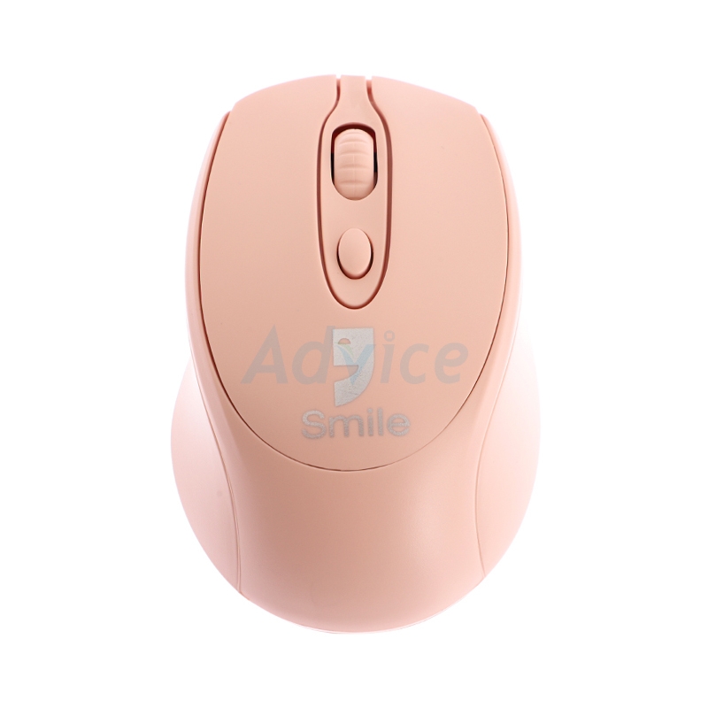 WIRELESS MOUSE SMILE WH003 PINK | Advice จ.มหาสารคาม สาขา U035 (สามแยก ...