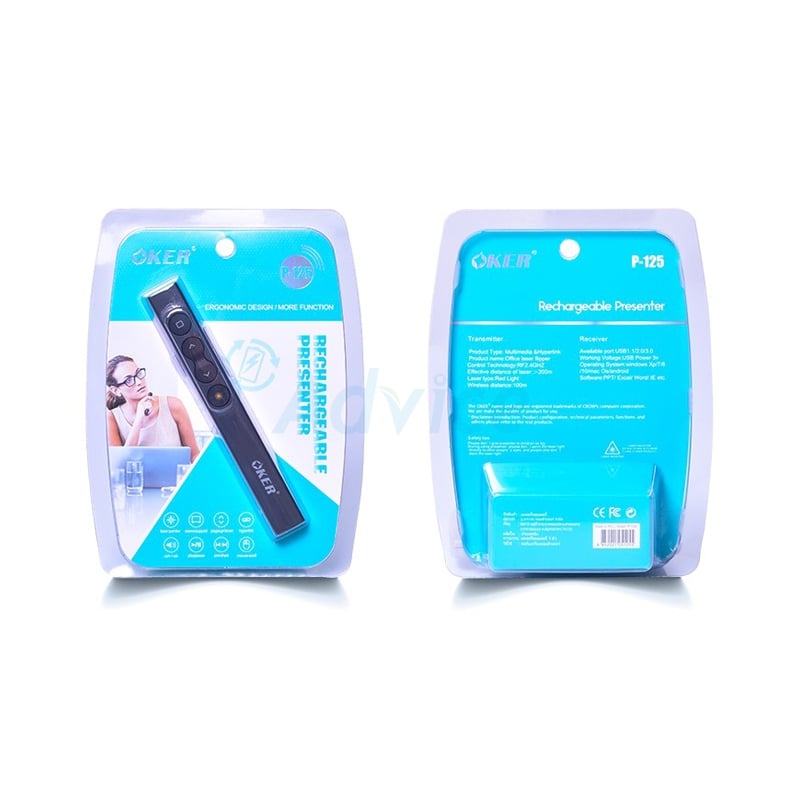 Laser Pointer OKER P125 Black