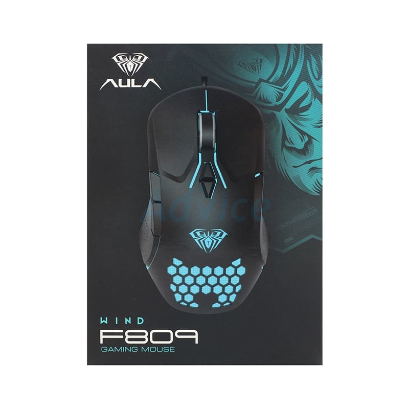 MOUSE AULA F809 BLACK