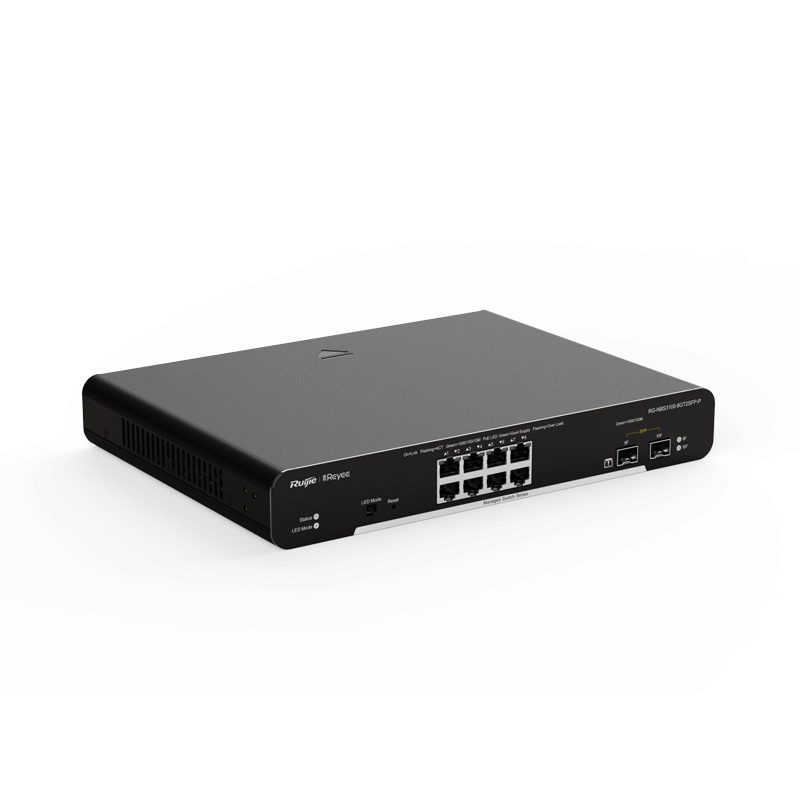 Gigabit Switching Hub RUIJIE (RG-NBS3100-8GT2SFP-P) 8 Port 2 Port SFP ...