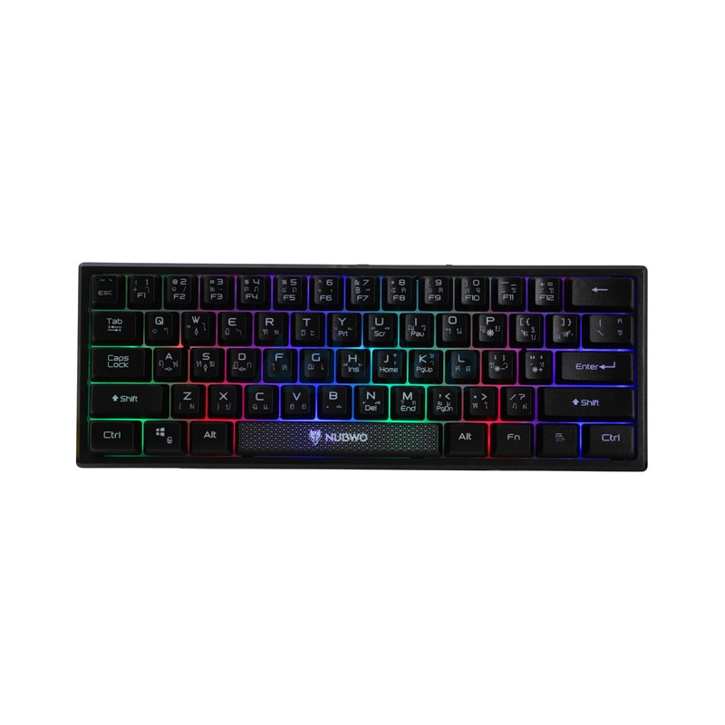 K/B USB MINI NUBWO (NK-38) 'WIZARDY' BLACK