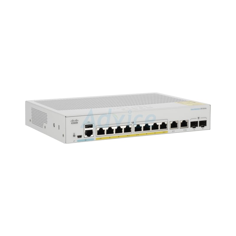 Gigabit Switching Hub CISCO (CBS350-8P-E-2G-EU) 8 Port PoE 2 Port ...