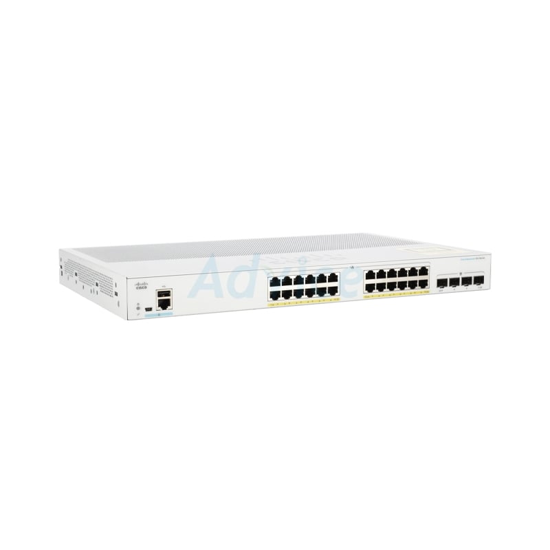 Gigabit Switching Hub CISCO (CBS350-24P-4G-EU) 24 Port PoE 4 Port SFP ...