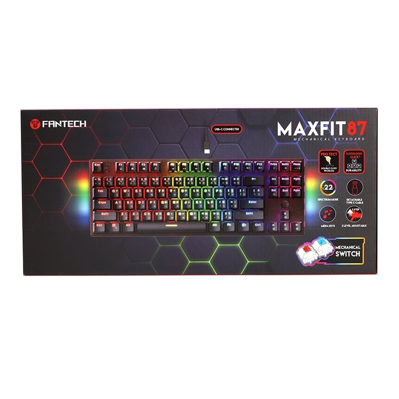 KEYBOARD FANTECH MK856 - (BLUE-SWITCH) คีย์บอร์ดเกมมิ่ง คีย์บอร์ดเล่น ...