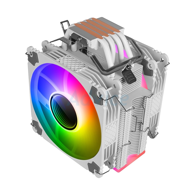CPU COOLER TSUNAMI PROTECTOR 1264W QUAD-PIPES ARGB (WHITE)