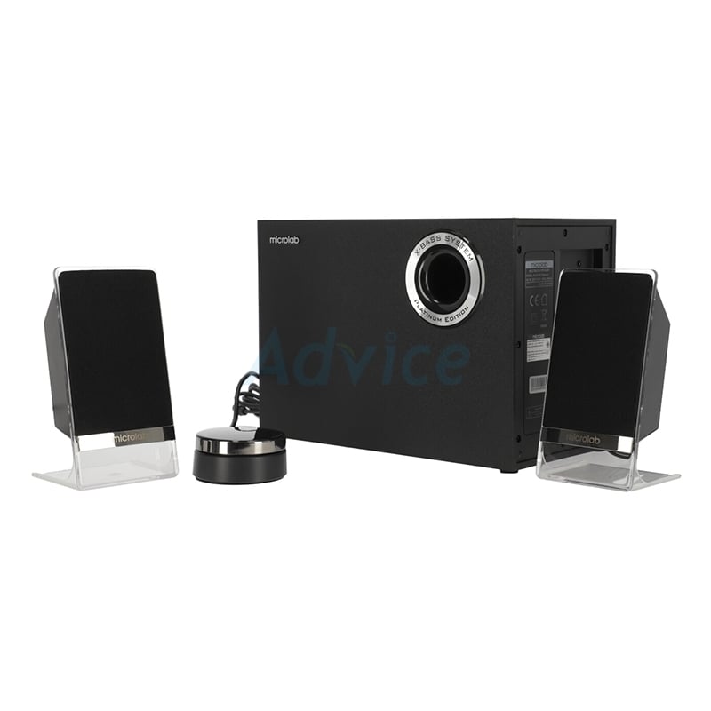 (2.1) ลำโพง MICROLAB (M200) BLUETOOTH Black