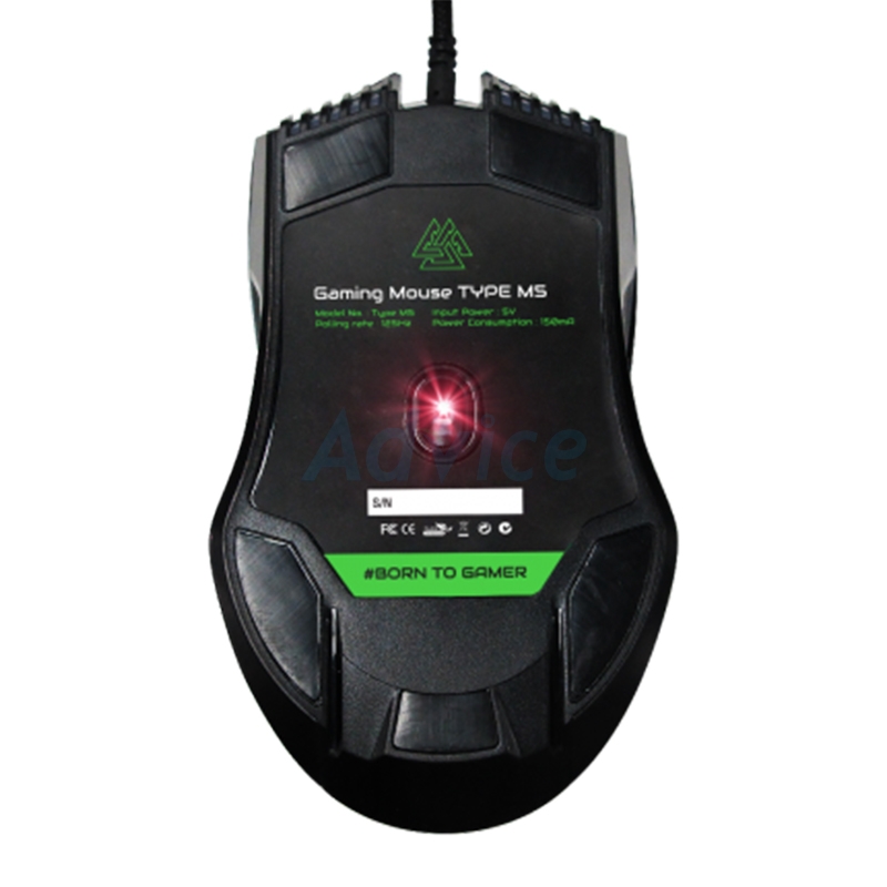 MOUSE EGA TYPE-M5 BLACK