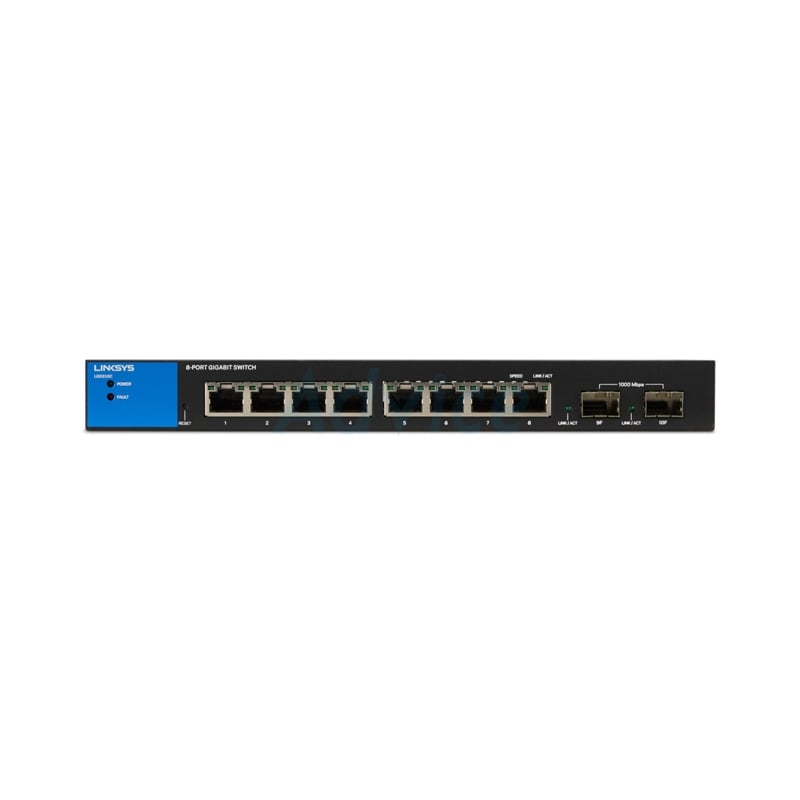 Gigabit Switching Hub LINKSYS (LSS-LGS310C) 8 Port 2 Port SFP (9'')