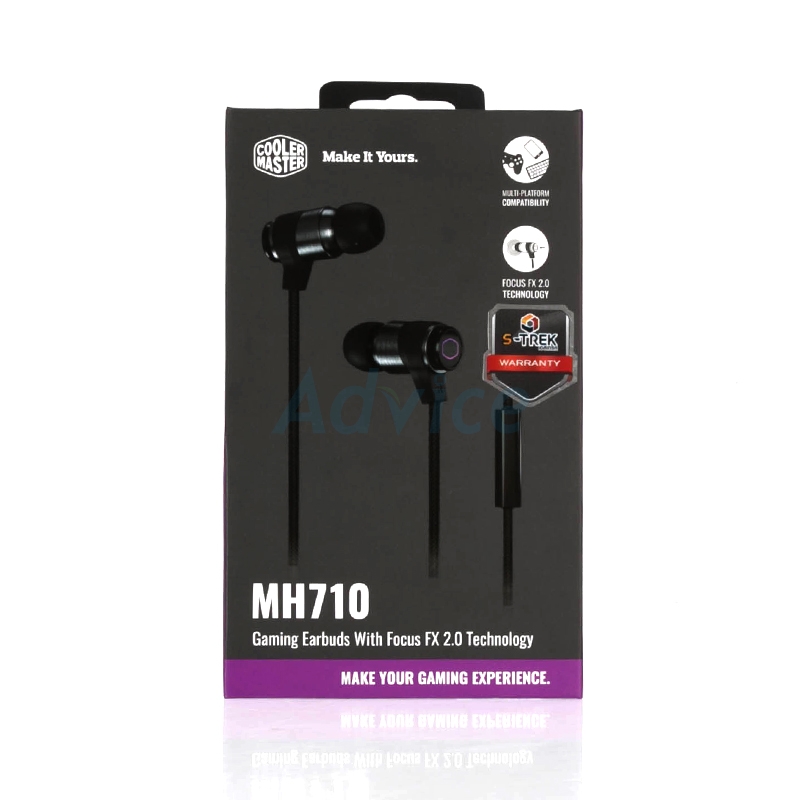 (DEMO) HEADSET (IN-EAR) COOLERMASTER MASTERPULSE MH710