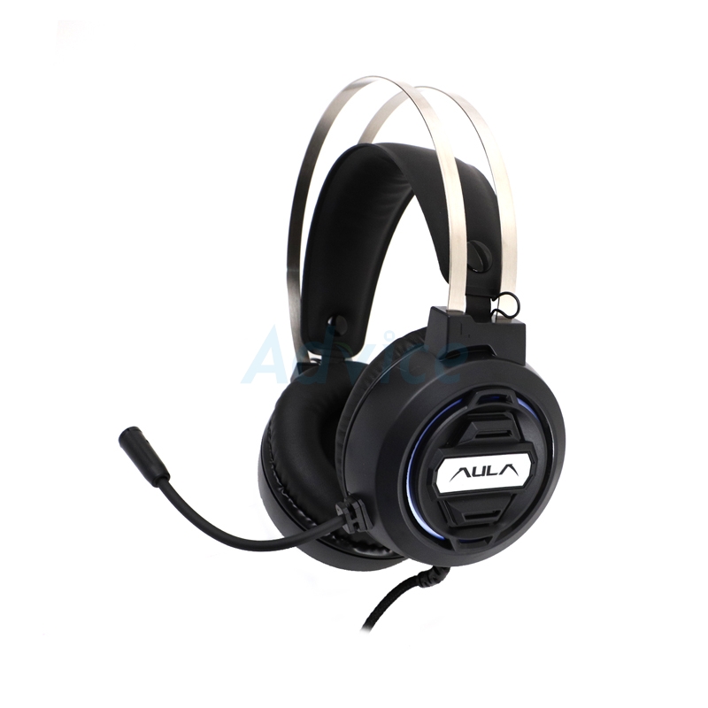 (นาทีทอง) HEADSET (2.0) AULA S603 (BLACK)