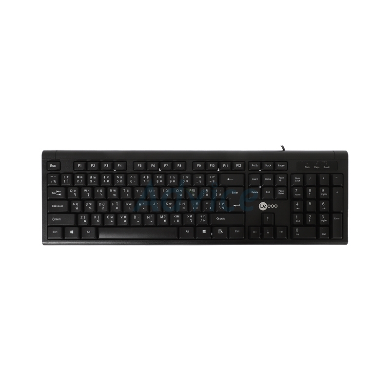 K/B USB LECOO (KB101) BLACK BY LENOVO | Advice จ.กรุงเทพฯ A028 ...