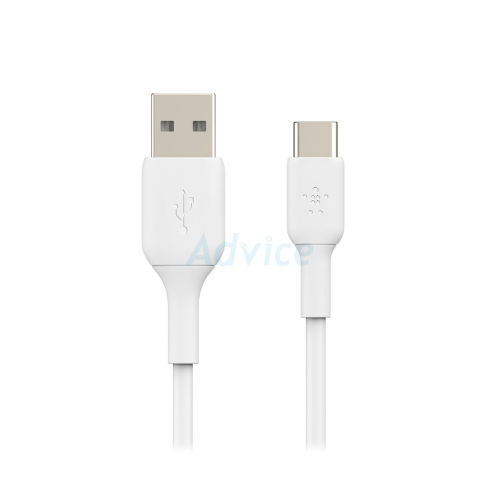 Cable USB To Type-C (2M,CAB001bt2MWH) BELKIN White