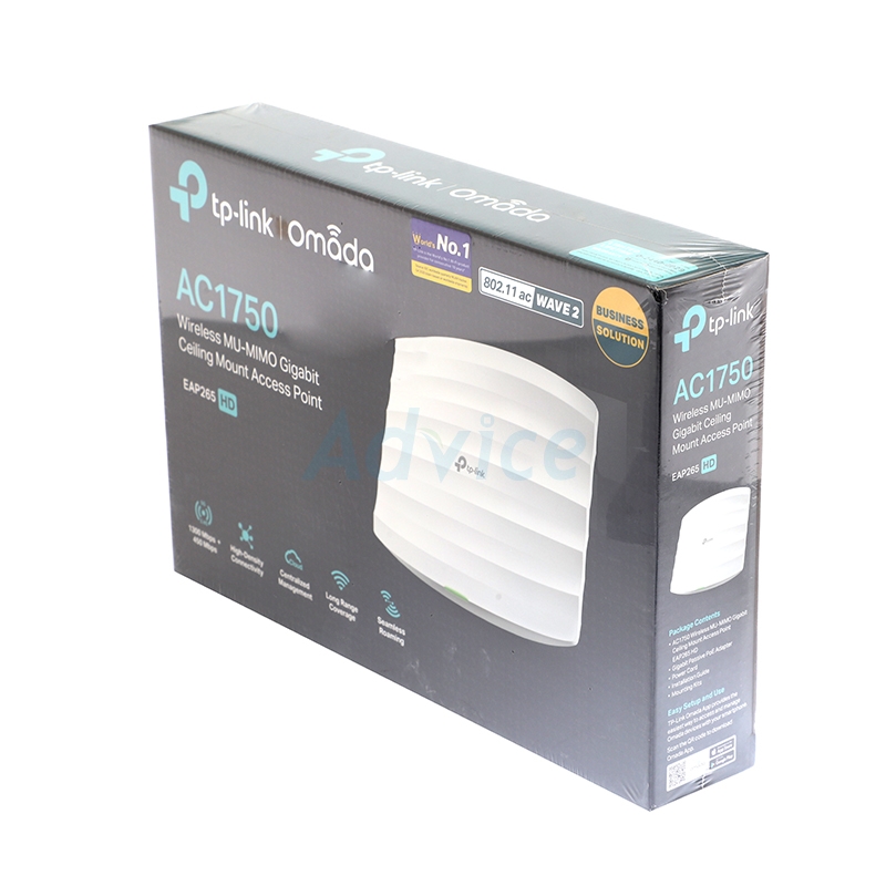 Access Point TP-LINK (EAP265 HD) Wireless AC1750 Dual Band Gigabit
