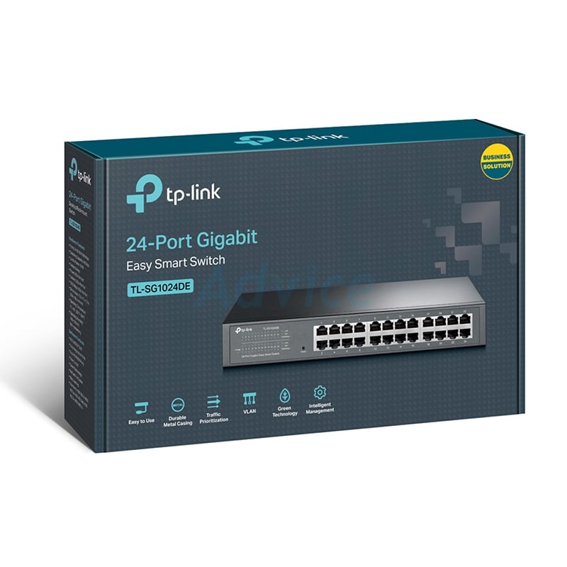 Gigabit Switching Hub 24 Port TP-LINK TL-SG1024DE (11)
