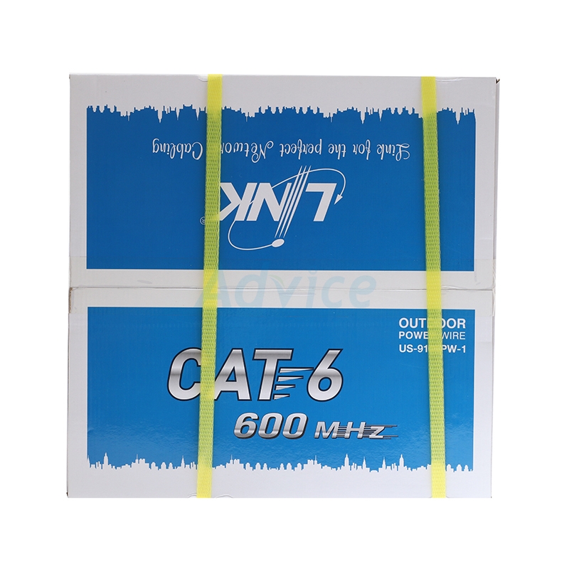 CAT6 UTP Cable (100m/Box) LINK (US-9106PW-1) Outdoor Power Wire