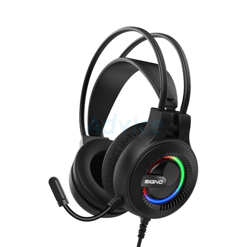 HEADSET SIGNO HP833 BLACK (7.1) | Advice จ.ลพบุรี สาขา U045 (วงเวียน ...