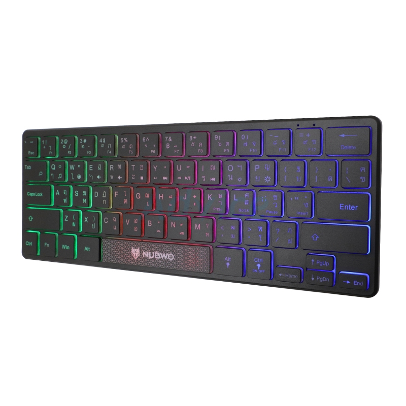 USB KEYBOARD MINI NUBWO (NK-40 ORCA) BLACK