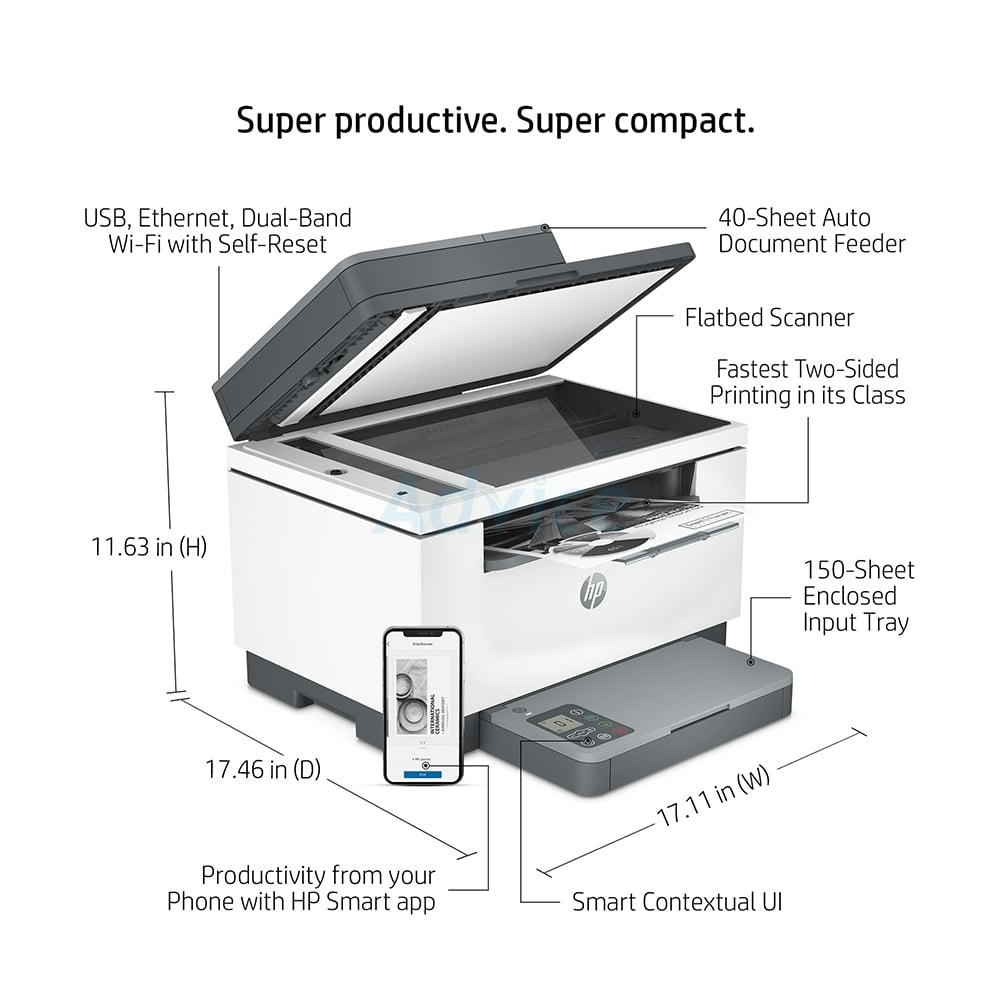 Laser (All-in-one) HP MFP M236SDW