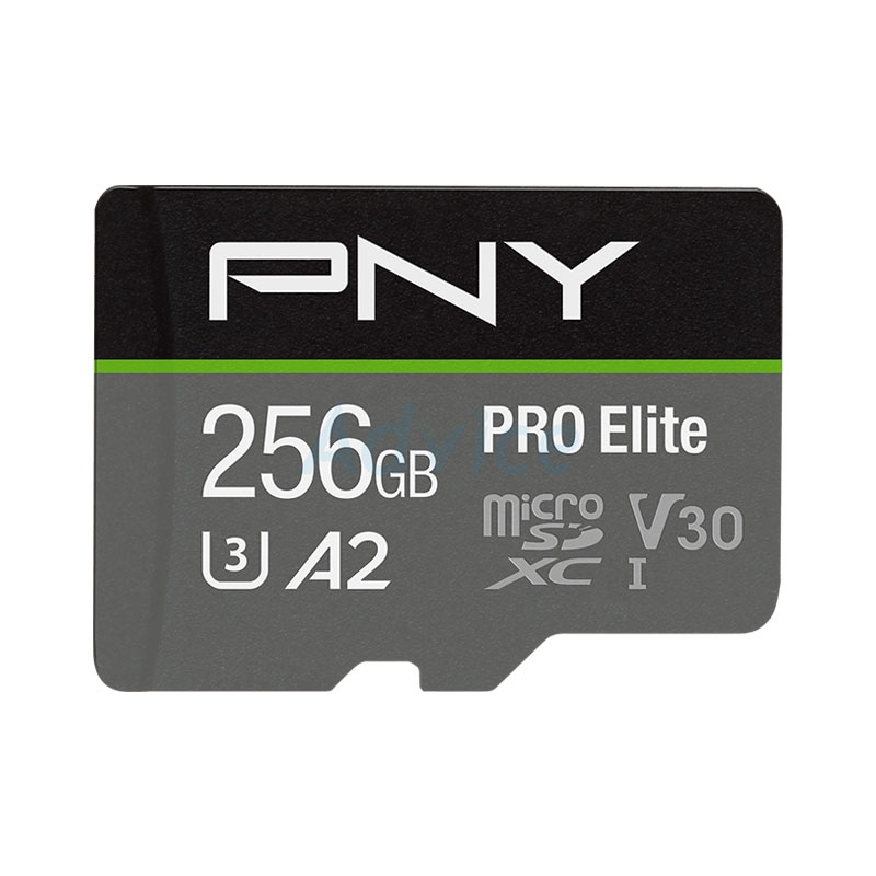 256GB Micro SD Card PNY Pro Elite P-SDU256V32100PRO-GE (U3 100MB/s ...
