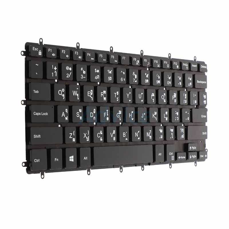 Keyboard DELL Inspiron 13-5368 (Black) 'PowerMax' (สกรีนไทย-อังกฤษ)