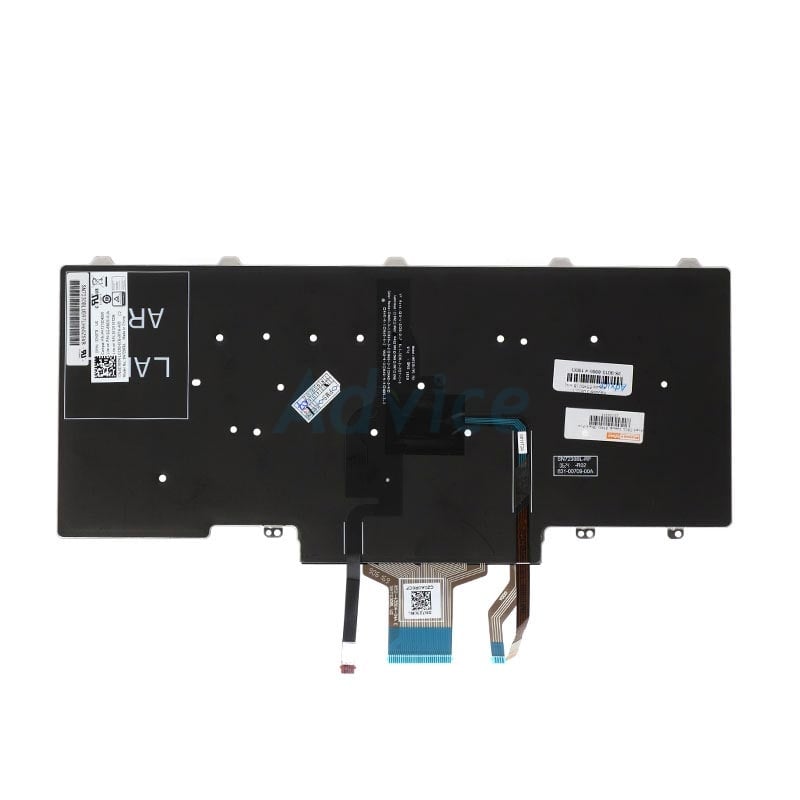 Keyboard DELL Latitude E5450 (Black) 'PowerMax' (สกรีนไทย-อังกฤษ)