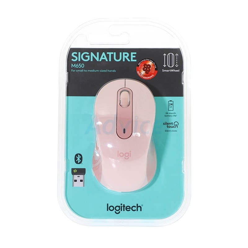 Multi mode OPT.LOGITECH (M650) Rose | Advice จ.นครปฐม สาขา U001 (ใกล้ ...