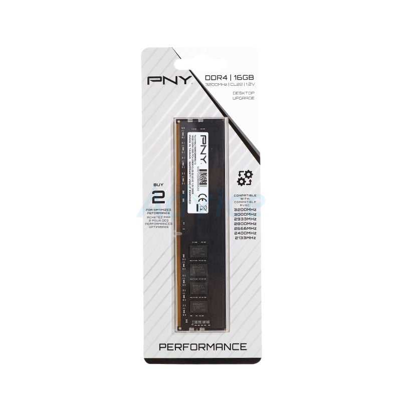 DDR4(3200)16GB PNY 8Chip(MD16GSD43200-TB)