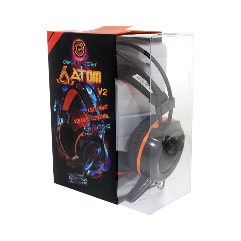HEADSET (2.1) NEOLUTION E-SPORT ATOM V2 (BLACK/ORANGE) | Advice จ. ...