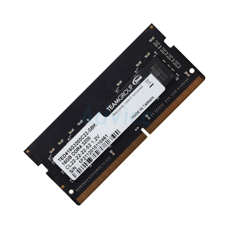 Note Book DDR4(3200)16GB Team (Elite/Black/TED416G3200C22-S01)