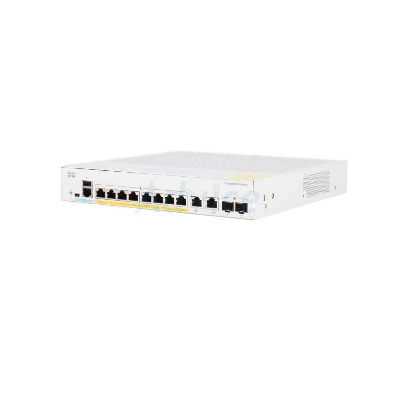Gigabit Switching Hub 8 Port CISCO Catalyst C1000-8FP-2G-L (11'',8 POE ...