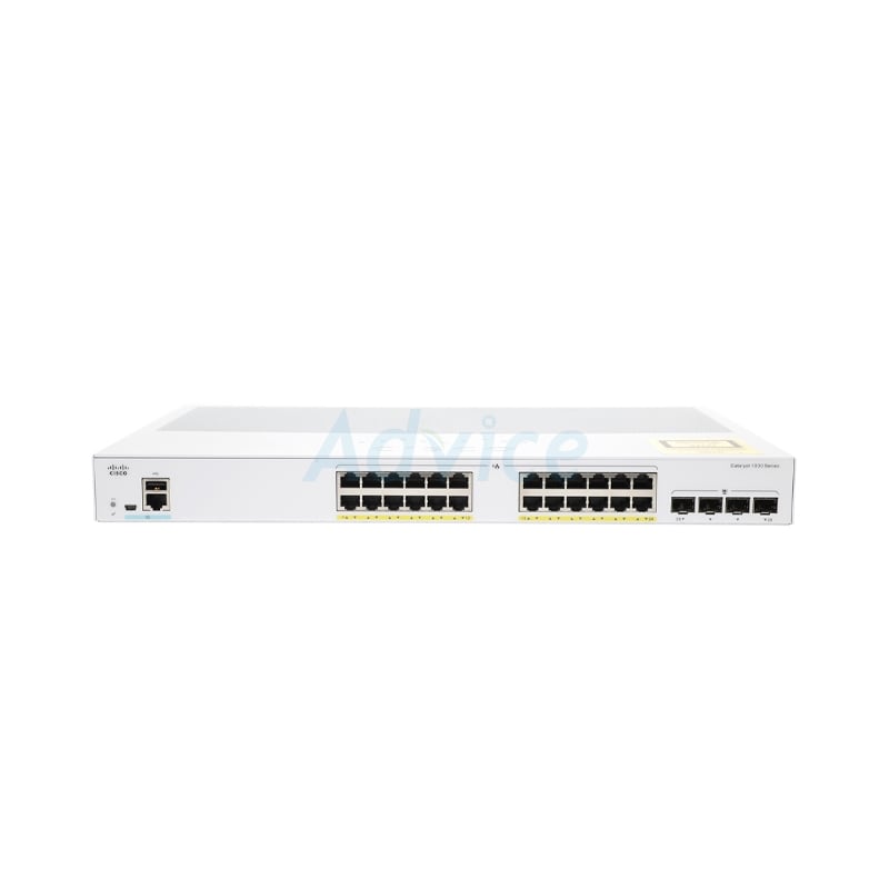 Gigabit Switching Hub 24 Port CISCO Catalyst C1000-24P-4G-L (17'',24 ...