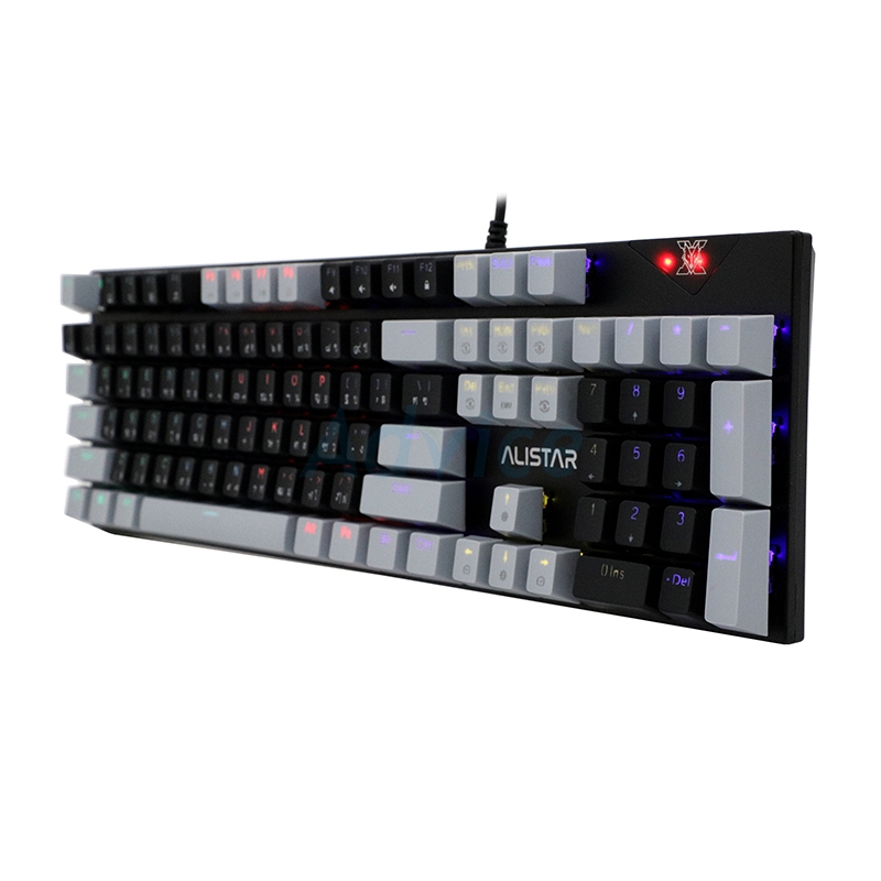 K/B NUBWO-X ALISTAR X33 BLUE-SWITCH (BLACK/GREY)