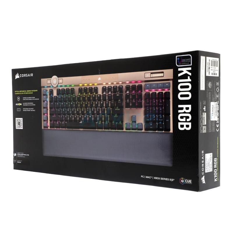 K/B CORSAIR K100 RGB MIDNIGHT GOLD OPX SWITCH [US]