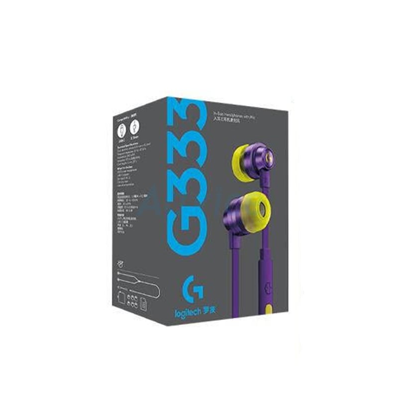 HEADPHONE LOGITECH G333 (PURPLE)