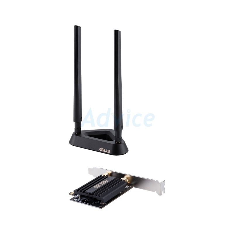 Wireless PCIe Adapter ASUS (PCE-AX58BT) AX3000 Dual Band WI-FI 6 ...