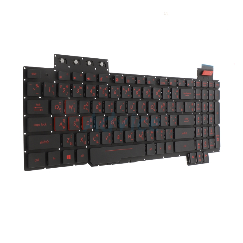 Keyboard ASUS Gaming FX503 Backlit (Black) 'PowerMax' (สกรีนไทย-อังกฤษ ...