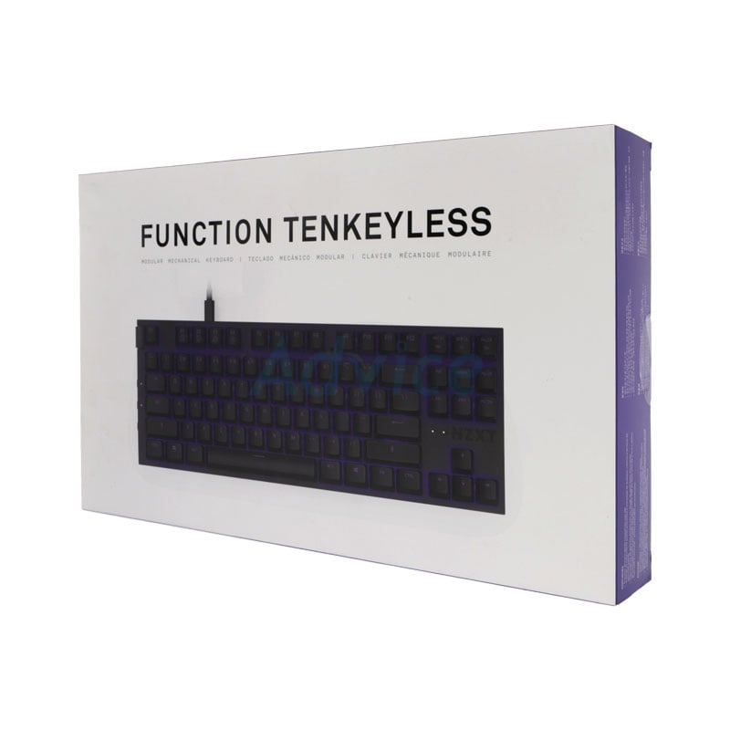 K/B NZXT FUNCTION TKL BLACK (US ENGLISH ANSI) [KB-1TKUS-BR]