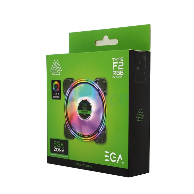 FAN CASE 12CM NUBWO EGA TYPE-F2 RGB