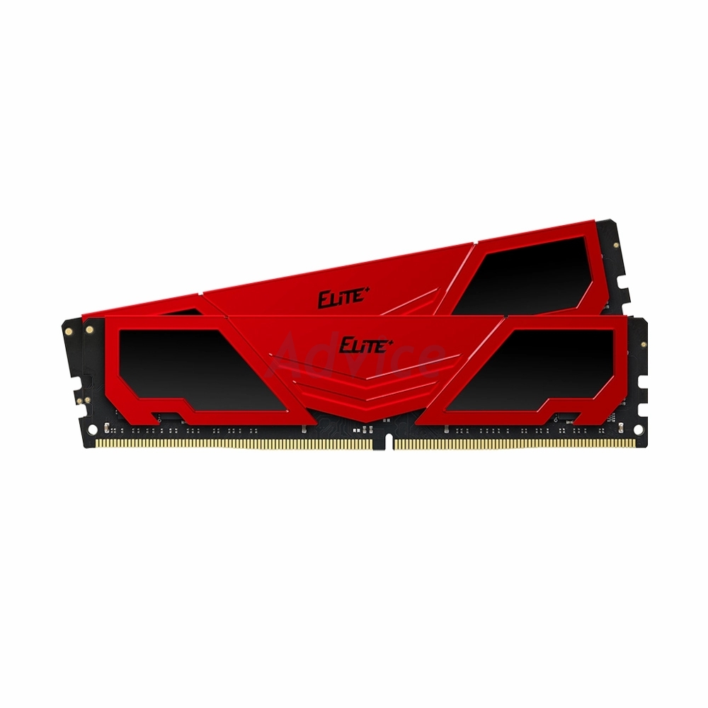 **DDR4(3200)32GB (16GBX2) Team (ElitePlus/Red/TPRD432G3200HC22DC01)