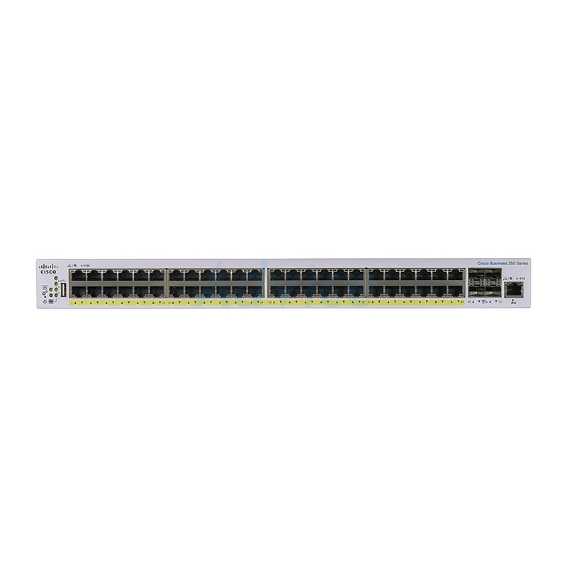 Gigabit Switching Hub 48 Port CISCO CBS350-48P-4G-EU (17,48 POE,+4 SFP)