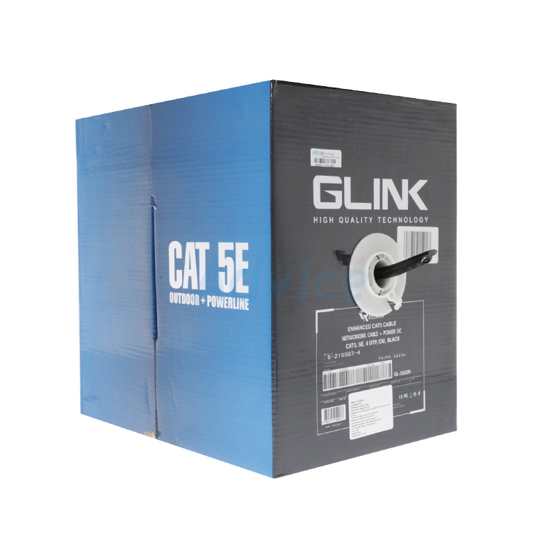 CAT5e UTP Cable (100m/Box) GLINK Outdoor Power Wire (GL5003N)