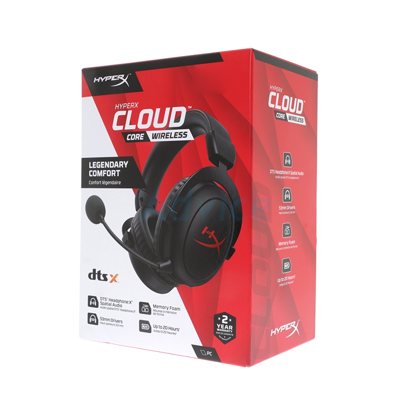 WIRELESS HEADSET (7.1) HYPERX CLOUD CORE
