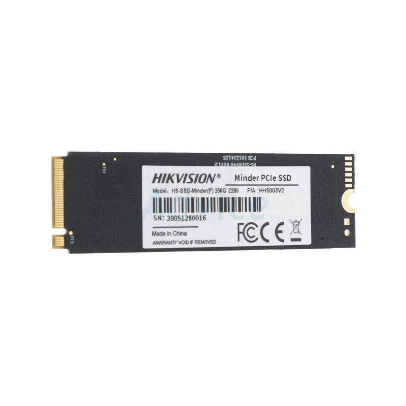 SSD M.2 PCIe 256.GB (3Y) Hikvision Minder(P) (SSD-HIK-MINDERP256 ...
